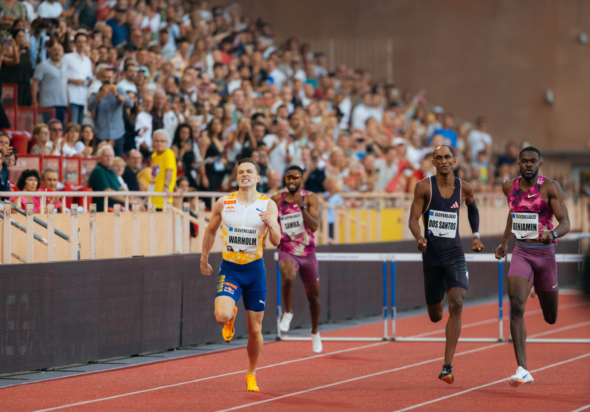 MEETING HERCULIS - Benjamin, Warholm et Dos Santos au tribunal de la haie - Code Sport Monaco
